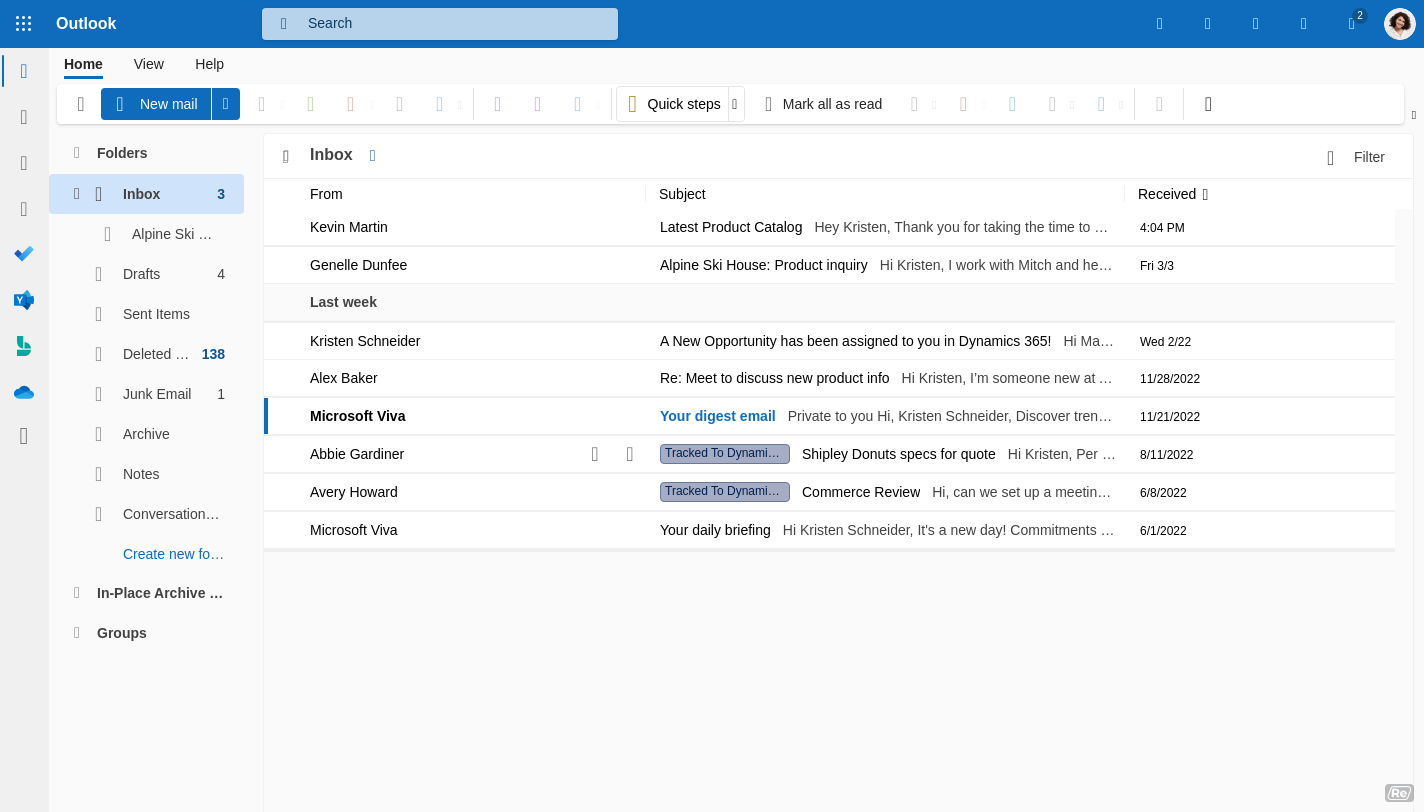 Mail - Kristen Schneider - Outlook