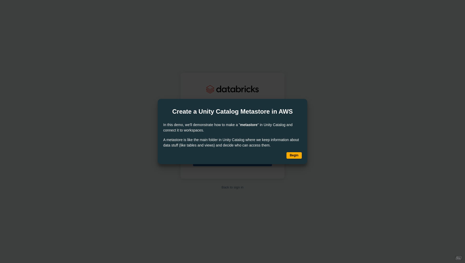Databricks - Sign in
