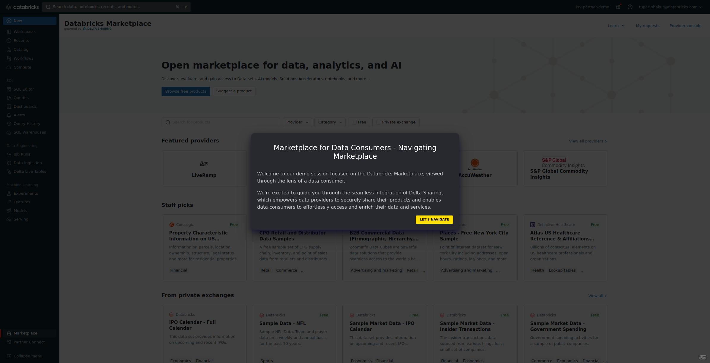 Marketplace - Databricks