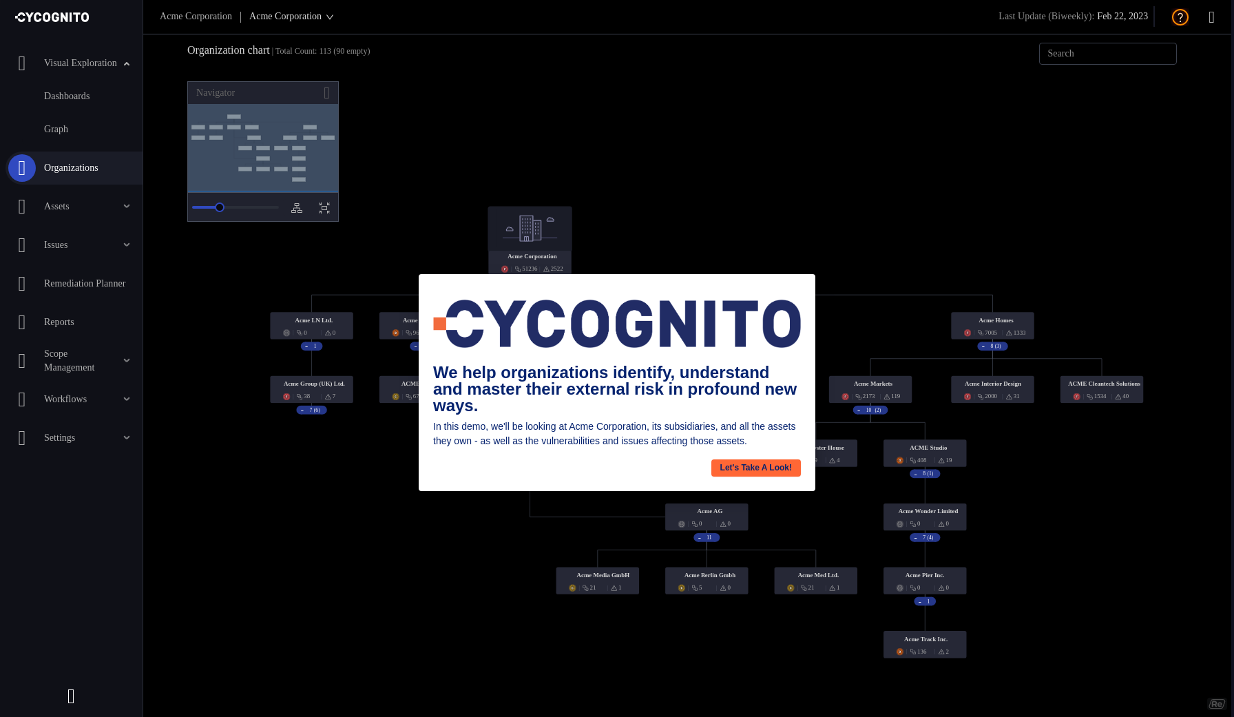 CyCognito | Organizations